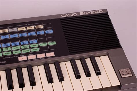 Matrixsynth Casio Sk 200 Sampling Keyboard Synth