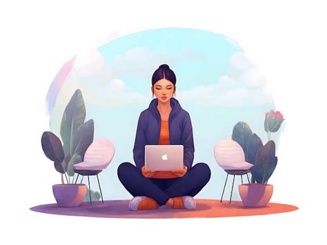 premium ai image man computer programmer working at a computer