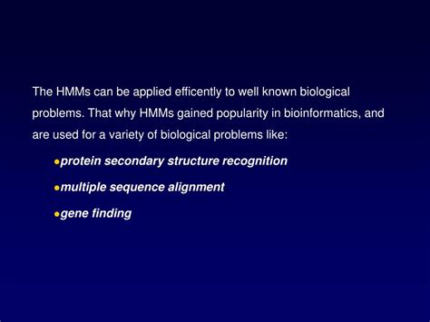 Ppt Hidden Markov Models In Bioinformatics Powerpoint Presentation