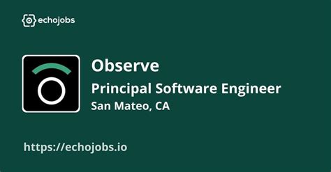 Observe Is Hiring Staffprincipal Software Engineer Backend Api Team Remote Hybrid San Mateo