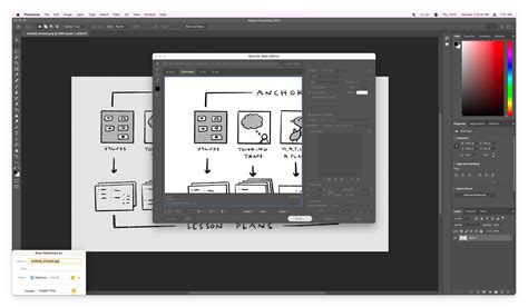 Solved Photoshops Save For Web Dialog Box Opens At The Adobe