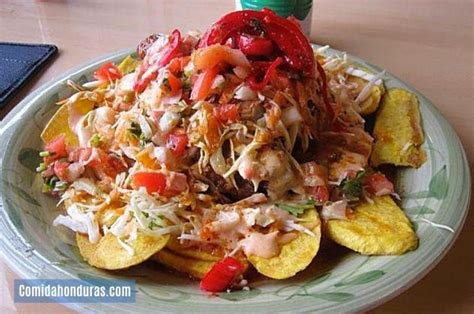 Pollo Con Tajadas Receta Tradicional Comida Honduras