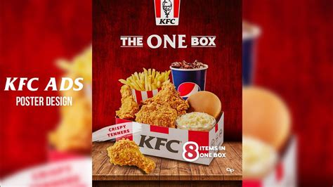 Kfc Advertisement Poster Drawing