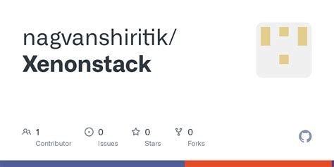 Github Nagvanshiritikxenonstack