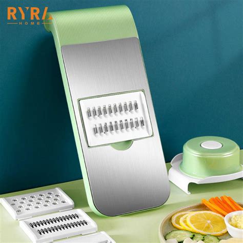 Badu Bg 5in1 Зеленчукова резачка Многофункционална домашна резачка Белачка за картофи Ренде за