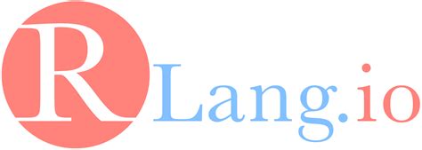 R Language Programming