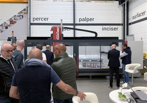 📷 Biesse France A Ouvert Les Portes De Son Showroom Pour Une Journée Spéciale Usinage Pierre Et
