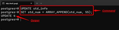 How To Modify An Array Using Built In Functions In Postgresql