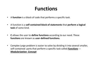 Functions PPT