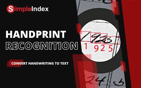 Handwriting Recognition Software Handwriting Recognition Software