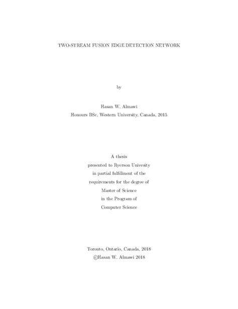 Pdf Two Stream Fusion Edge Detection Network