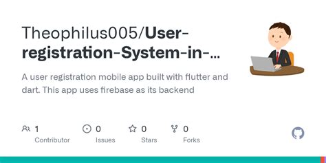 Github Theophilus005user Registration System In Flutter A User