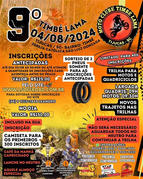 9º Encontro De Trilheiros Timbé Lama Ls Offroad