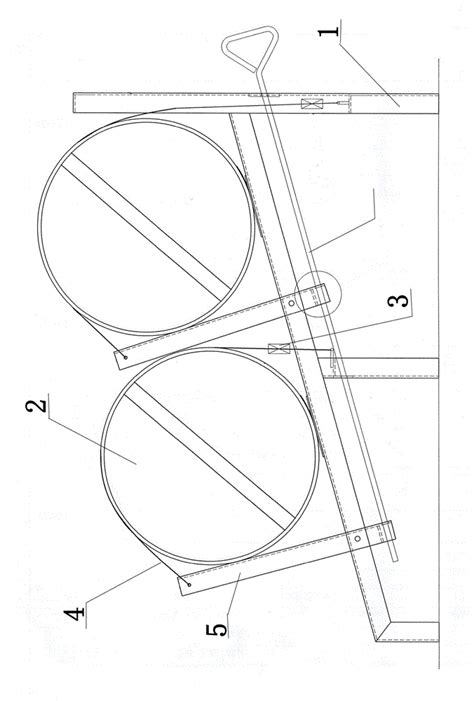 一种防止意外滑落型双层筏架的制作方法