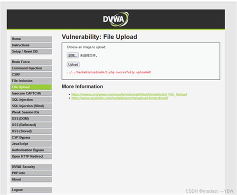 一句话木马（绝对入门，实战环境安装＋测试）主要是记录我的第一次一句话木马过程，复现40分钟左右。 Csdn博客