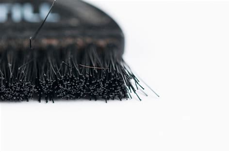 흰색 배경에 고립 된 오래된 검은 머리 염색 브러시 복사 공간 0명에 대한 스톡 사진 및 기타 이미지 0명 3차원 형태