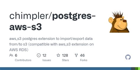 Github Chimplerpostgres Aws S3 Awss3 Postgres Extension To Import