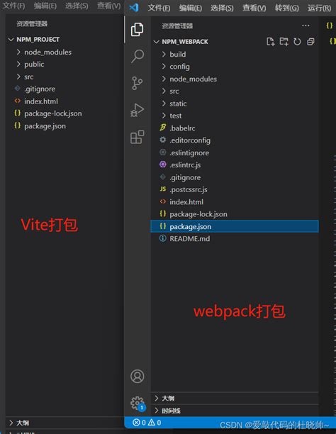 利用vite或者webpack创建vue项目，并启动vue项目 张士玉小黑屋