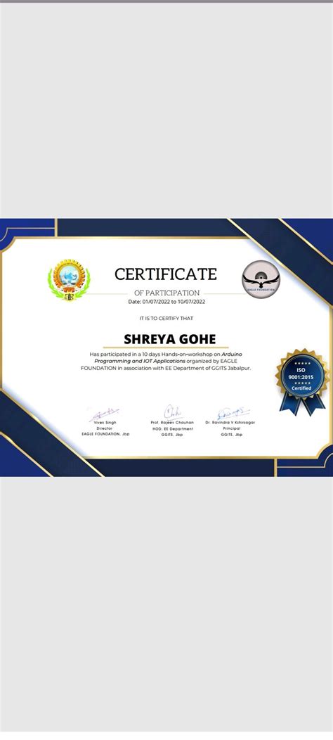 Shreya Gohe On Linkedin Arduino Programming And Iot Application