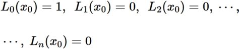 Lagrange Interpolation Examples And Proof Semath Info