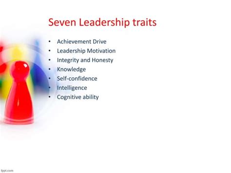 Trait Theory Of Leadership Pptx