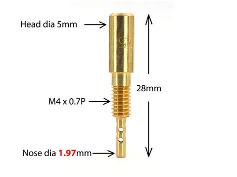 Kmt Products Mikuni Type Jets M16 Pilot Jet Mikuni Type Vm28486