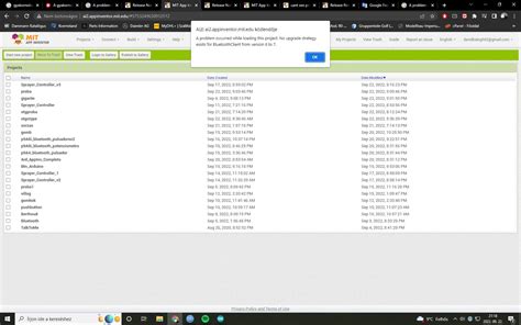 Bluetooth Conection Problemfail Message In The Browser Bugs And