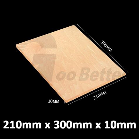 Basswood Plywood Sheet Cut To Size Boards Panels Thick 15 10mm Craft