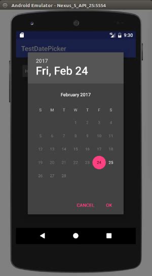 android make date picker inclusive on max date stack overflow