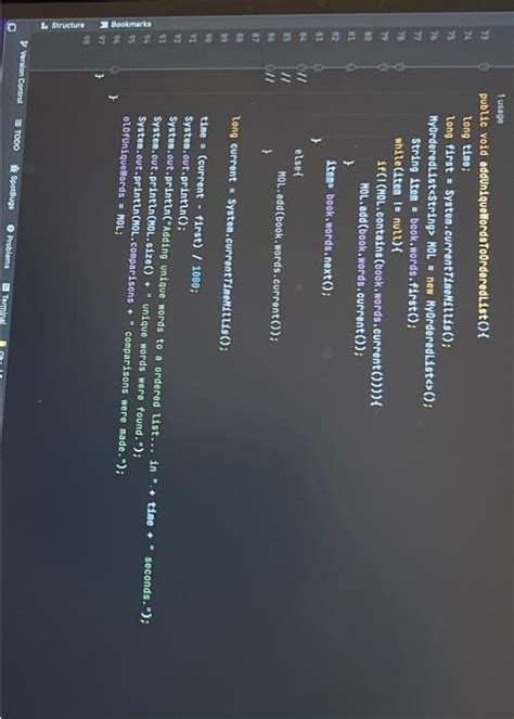 Tcss 342 Data Structures Assignment 2 Unique Words