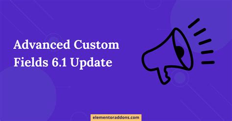 ACF S Latest Release Update Making Customization A Breeze