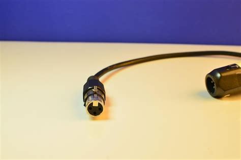 Premium Photo Microphone With Connector And Standard Connection In Black Color With Microphone