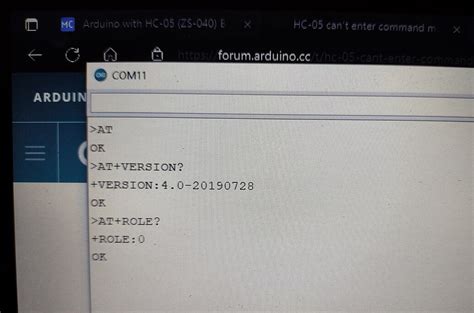 Hc 05 Cant Enter Command Mode Networking Protocols And Devices Arduino Forum