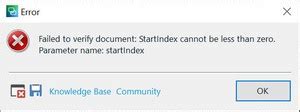 Startindex Cannot Be Less Than Zero Parameter Name Startindex Trados Studio Trados