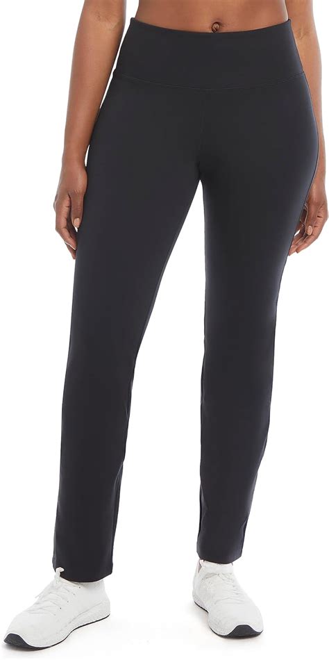 Danskin Womens Supersculpt Bootcut Yoga Pant Black Salt