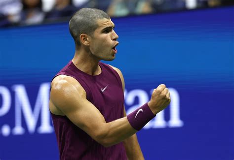 Carlos Alcaraz Shows Off New Haircut At Us Open And