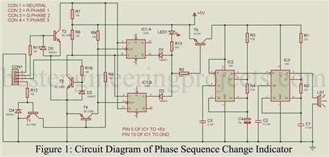 Phase Sequence Change Indicator Best Engineering Projects
