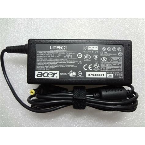 Jual Adaptor Charger Acer V A Shopee Indonesia