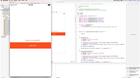 Iphone How To Do Logout With Parse Swift Ios 8 Xcode 64 Stack Overflow