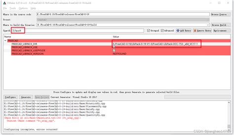 freecad 0 19编译记录 libpack csdn博客