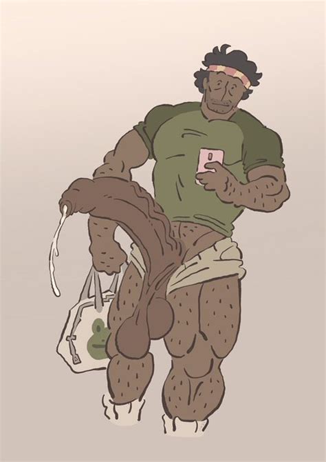 Rule 34 Bag Balls Bara Big Balls Big Penis Boner Erection Headband