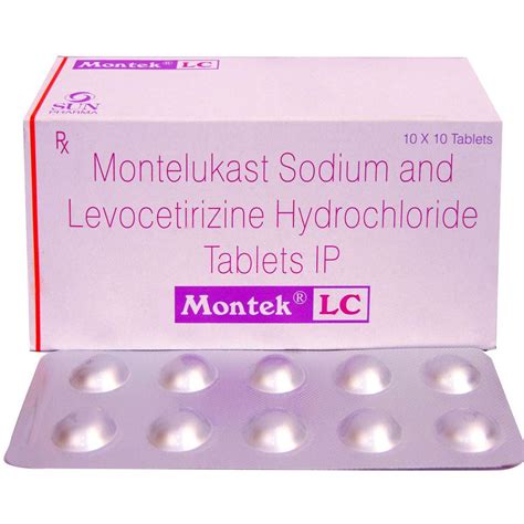 Montek LC Tablet Relief For Asthma Allergies