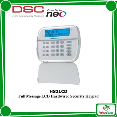 jual dsc neo hs2lcds lcd keypad full message alarm programmable kota