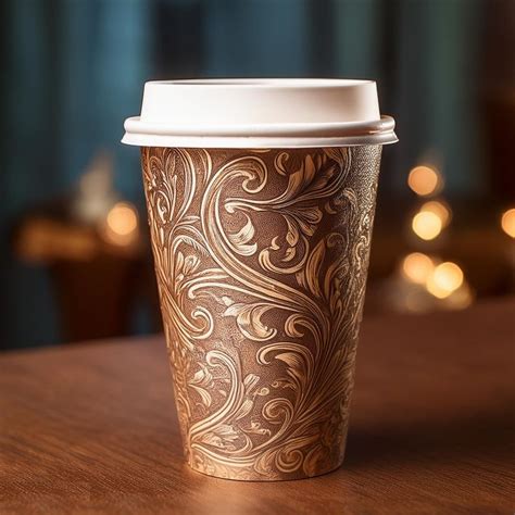 Paper Cup In Classical Style In 2025 Paper Cup Drinks Packaging