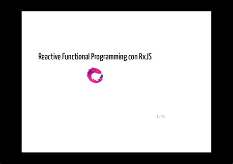 Reactive Programming Con Rxjs Speaker Deck