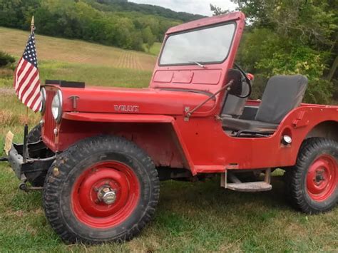 1952 Jeep Willys Cj3a Market Classic Com