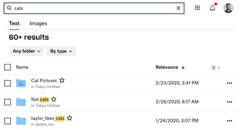 Search Files Using The Dropbox API Dropbox