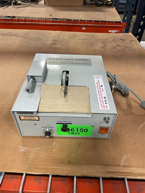 Mcilwain Tissue Chopper For Sale