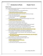 Grade 10 Biology Revision Ch 22 L2and L3 Pdf 22 Introduction To