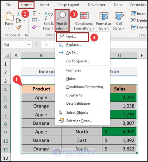 How To Sum Colored Cells In Excel Without Vba 5 Ways